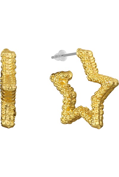 Royal Club De Polo Barcelona Kadın Altın Küpe