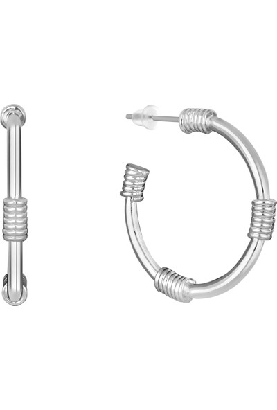 Royal Club De Polo Barcelona Kadın Gümüş Küpe