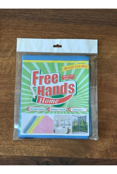 Free Hands Mikrofiber Temizlik ve Kurulama Bezi (Mavi) Free Hands Mikrofiber Temizlik ve Kurulama Bezi (Mavi)