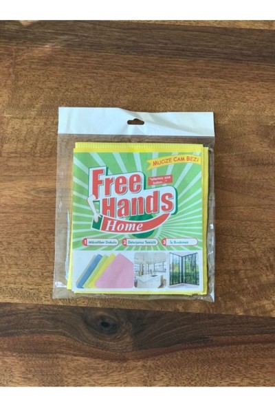 Free Hands Mikrofiber Temizlik ve Kurulama Bezi (Sarı) Free Hands Mikrofiber Temizlik ve Kurulama Bezi (Sarı)