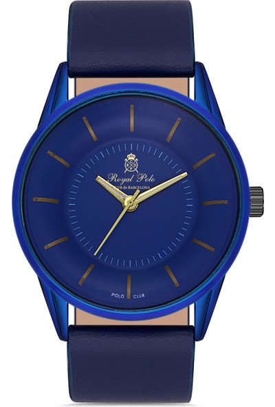Royal Club De Polo Barcelona Erkek Siyah Metal Kol Saati RPWA045304