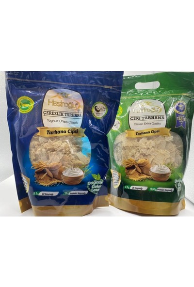 Haşiroğlu Bol Yoğurtlu Cips 450 Gr+ Tarhana 450GR Haşiroğlu Bol Yoğurtlu Cips 450 Gr+ Tarhana 450GR