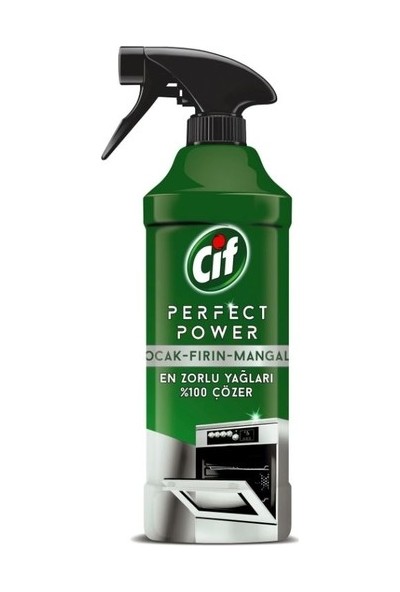 Cif Perfect Power Fırın Ocak Mangal Için Sprey Temizleyici 435 ml Cif Perfect Power Fırın Ocak Mangal Için Sprey Temizleyici 435 ml