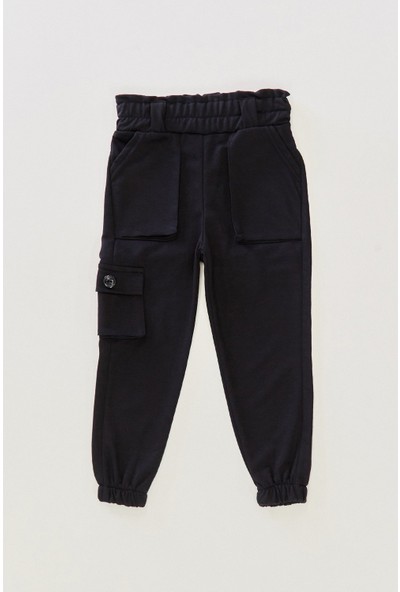 FullaModa Kargo Cepli Çocuk Jogger Eşofman Altı FullaModa Kargo Cepli Çocuk Jogger Eşofman Altı