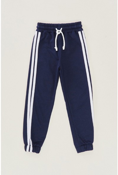 FullaModa Çift Şeritli Jogger Çocuk Eşofman Altı