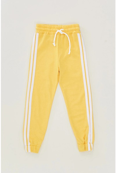 FullaModa Çift Şeritli Jogger Çocuk Eşofman Altı