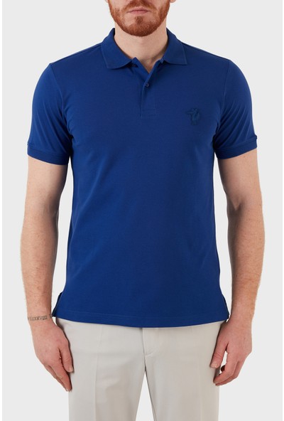 Ruck & Maul Pamuklu Düğmeli Polo T Shirt Erkek Polo RMM01000715