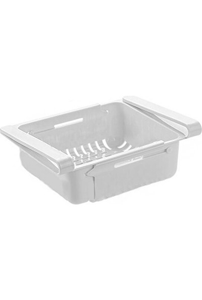 Almital Ayarlanabilir Buzdolabı Dolap Içi Düzenleyici Sepet Çekmece Raf Organizeri