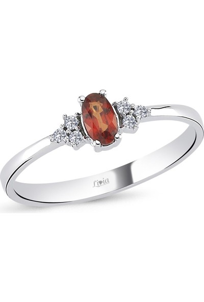 Livia 14 Ayar 0,29 Karat Safit 0,05 Pırlanta Yüzük Livia 14 Ayar 0,29 Karat Safit 0,05 Pırlanta Yüzük