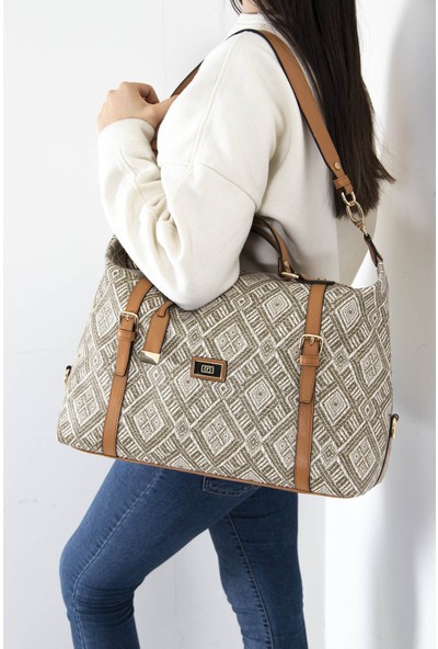 A.haki Tek Bölmeli Kadın Valiz & Bavul SP1064 A.haki Tek Bölmeli Kadın Valiz & Bavul SP1064