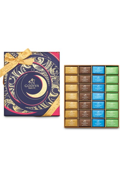 Godiva Bayram Özel Napoliten Kutusu, 56 Adet