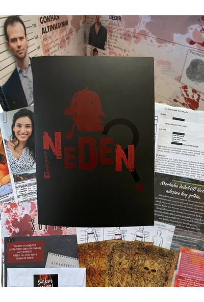 Neden Offical Seri Katil Kim? - Dedektiflik Oyunu - Gizem Bulmaca Kutu Oyunu - Seri Katili Bul Neden Offical Seri Katil Kim? - Dedektiflik Oyunu - Gizem Bulmaca Kutu Oyunu - Seri Katili Bul