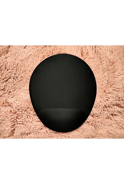 Mağaza Depom Bilek Destekli Oval - Siyah Renkli Mouse Pad Mağaza Depom Bilek Destekli Oval - Siyah Renkli Mouse Pad
