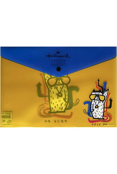 Umix A4 Çıtçıtlı Dosya Hallmark Design Collection1 Sarı Umix A4 Çıtçıtlı Dosya Hallmark Design Collection1 Sarı