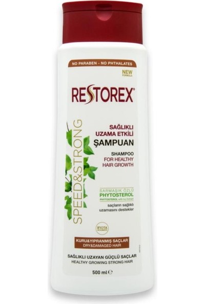 Restorex Kuru ve Yıpranmış Saçlar Için Şampuan 500 ml 8697432096453 Restorex Kuru ve Yıpranmış Saçlar Için Şampuan 500 ml 8697432096453