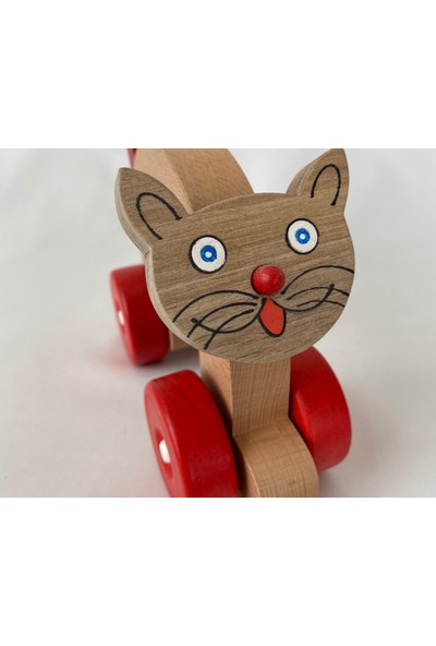 Tinywood Ahşap Oyuncak Kedi