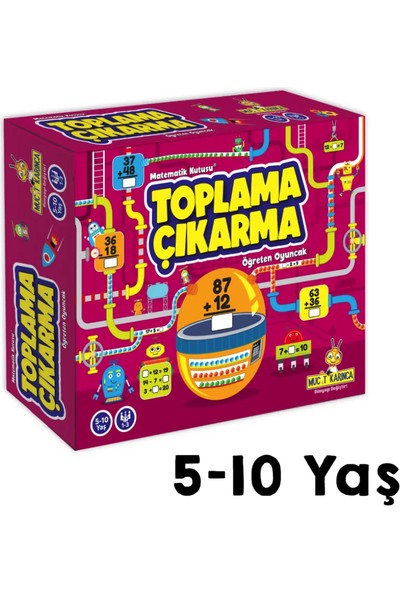 Yükselen Zeka Toplama Çıkarma Öğreten Oyuncak