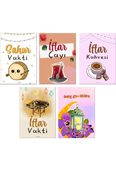 Motto Ramazan Sunum Kartları