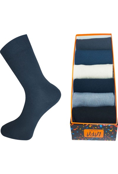 Lara Çorap 6'lı Dikişsiz Ince Penye Erkek Soket Çorap (40-46) Lara Çorap 6'lı Dikişsiz Ince Penye Erkek Soket Çorap (40-46)