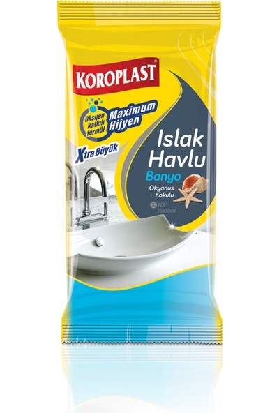 Koroplast Temizlik Mendili Banyo