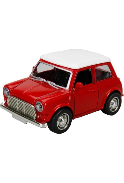 Maxx Wheels Sesli ve Işıklı Model Arabalar 9,5 Cm. - Kırmızı-Mini Cooper Maxx Wheels Sesli ve Işıklı Model Arabalar 9,5 Cm. - Kırmızı-Mini Cooper