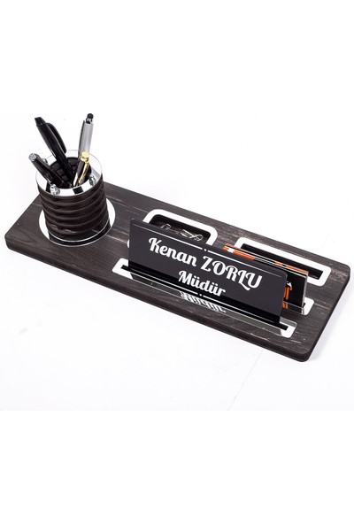 İsimlik Sepeti Bella Ofis Masa Isimliği Iş Hediyesi Ahşap Masaüstü Isimlik Gümüş İsimlik Sepeti Bella Ofis Masa Isimliği Iş Hediyesi Ahşap Masaüstü Isimlik Gümüş