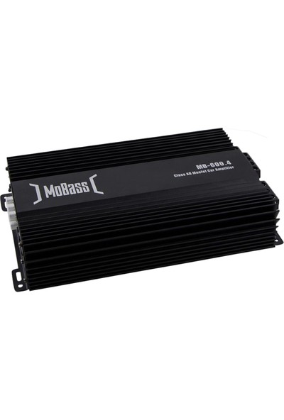 Mobass MB-600.4 4 Kanal 2X150W Rms 4 Ohm Bass Kontrollü Oto Anfi