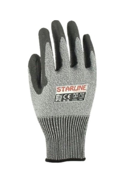 Starline E-145505 Kesilmeye Dirençli Pu Eldiven No:7