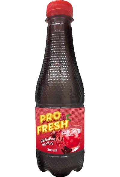Pro Fresh Kiraz Aromalı Doğal Hibiskus Şurubu 300 ml