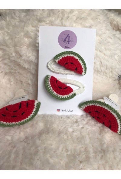 Zeyli Toka El Yapımı Örgü 4 Lü Toka Seti Zeyli Toka El Yapımı Örgü 4 Lü Toka Seti