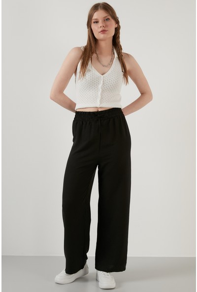 Lela Rahat Kesim Bol Paça Pantolon Bayan Pantolon 6236226 Lela Rahat Kesim Bol Paça Pantolon Bayan Pantolon 6236226