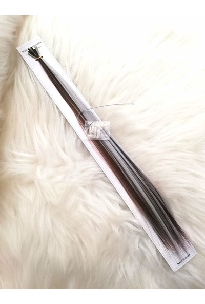 Takma Saç Kahverengi Gri