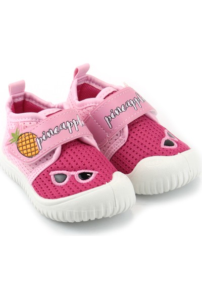 Gezer Yazlık Keten Bebe Kız Ayakkabı