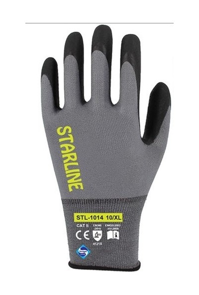 Starline STL-1014 Köpük Nitril Puanlı Eldiven No:7 Starline STL-1014 Köpük Nitril Puanlı Eldiven No:7