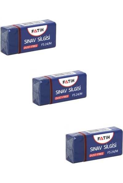 Fatih FS24/M Sınav Silgisi – 3'lü Set Fatih FS24/M Sınav Silgisi – 3'lü Set