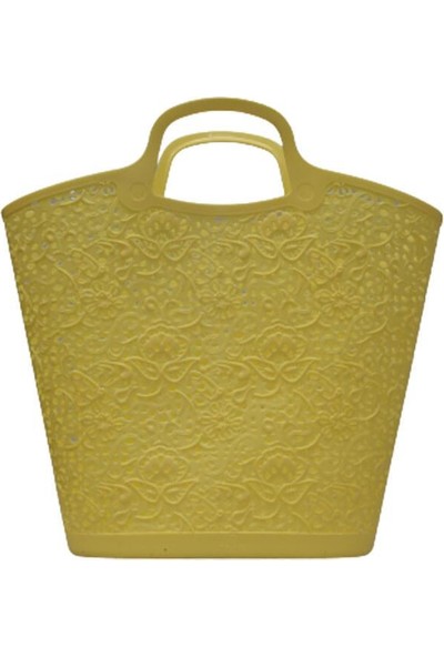 Temel Plaj ve Alışveriş Çantası – Sarı