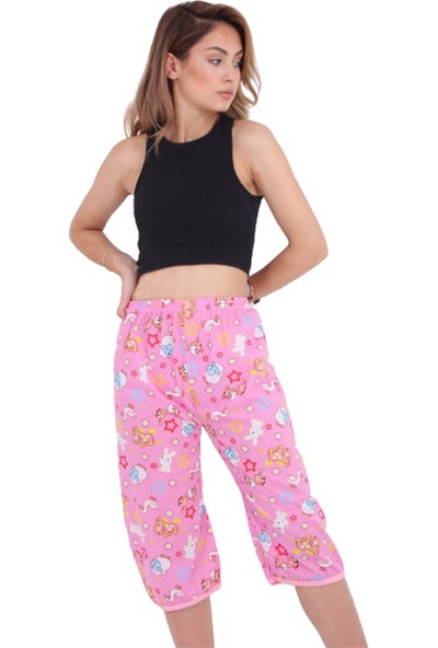 Gigi Giyim Desenli Biyeli Kapri