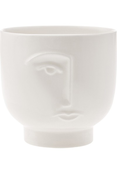 Karaca Home Face Vazo Beyaz