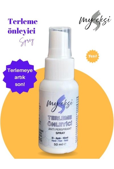 Myeksi El , Ayak ve Koltuk Altı Terleme Önleyici - Antiperspirant