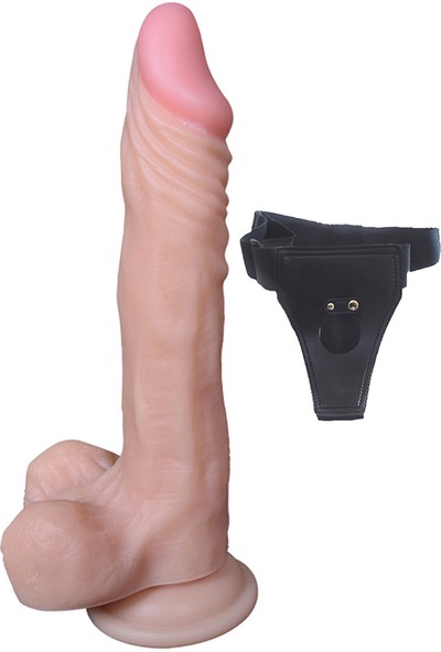 Yuan 21 cm Belden Bağlamalı Realistik Penis Yuan 21 cm Belden Bağlamalı Realistik Penis