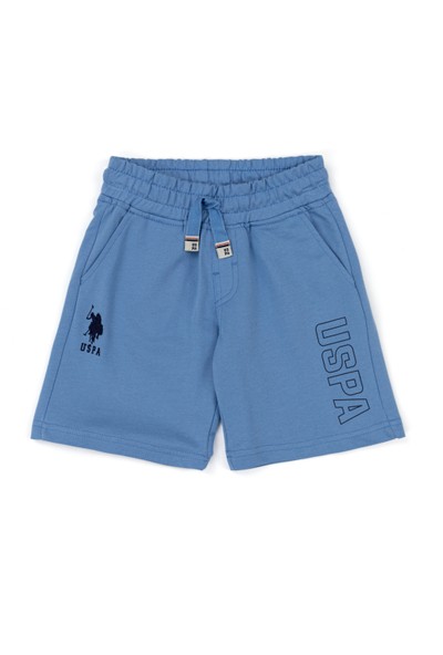 U.S. Polo Assn. Erkek Çocuk Koyu Mavi Örme Şort