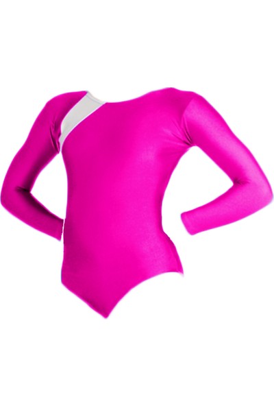 Astra Fit Moda Jane 44 Uzun Kollu Çocuk Jimnastik Mayosu