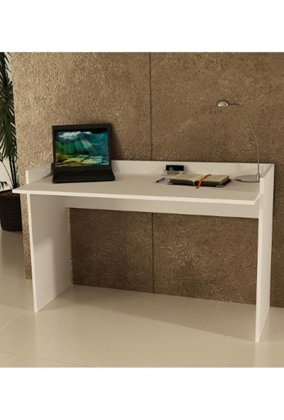 Woodylife Beyaz Sirius Çalışma Ders Çalışma Masası 123 cm