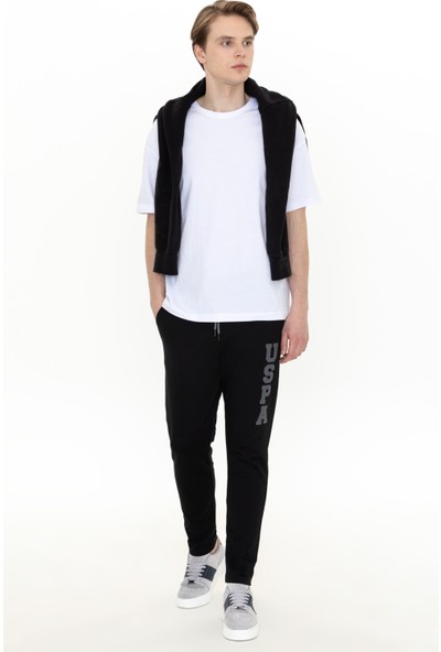 U.S. Polo Assn. Erkek Siyah Örme Pantolon 50251680-VR046
