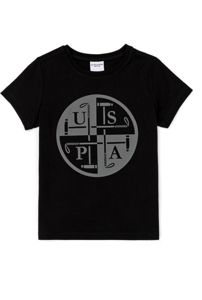 U.S. Polo Assn. Erkek Çocuk Siyah T Shirt