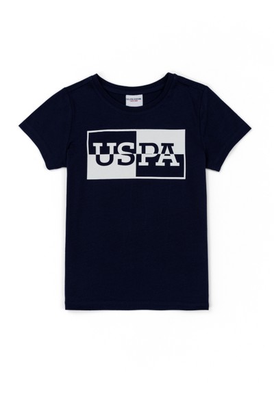 U.S. Polo Assn. Erkek Çocuk Lacivert T Shirt Basic