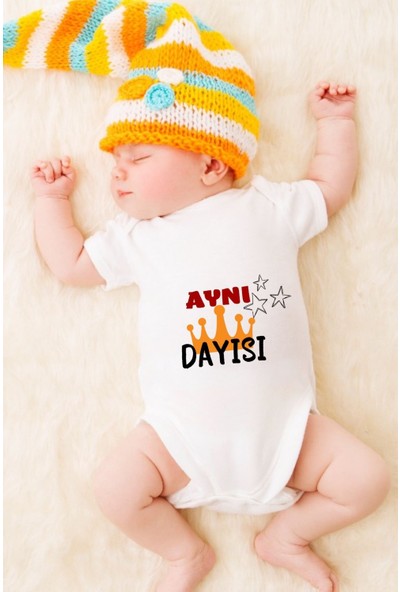 Canestar Özel Tasarım Bebek Zıbın - Çıtçıtlı Body (Aynı Dayısı) Canestar Özel Tasarım Bebek Zıbın - Çıtçıtlı Body (Aynı Dayısı)