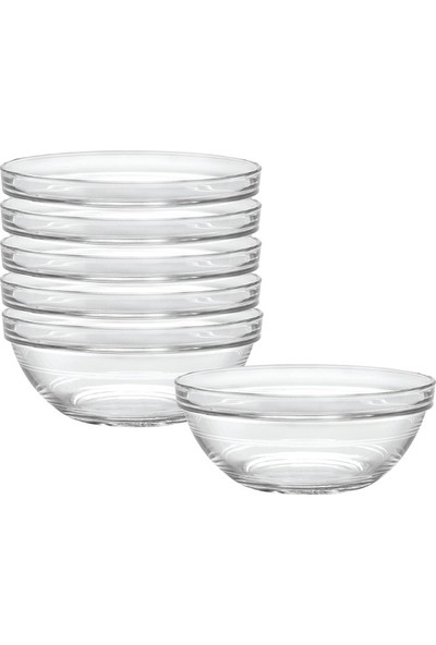 Duralex Temperli 6'lı Cam Kase 14 cm