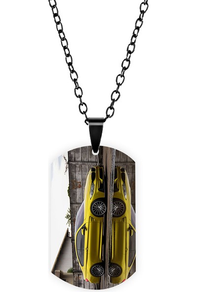 Rowalsi Bmw Baskılı Siyah Künye