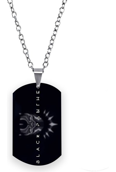 Rowalsi Black Panther Baskılı Künye